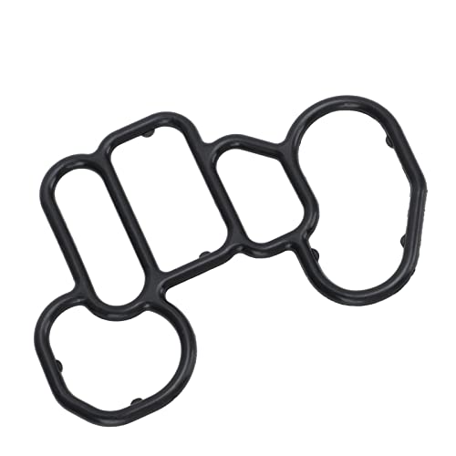 Engine Part, Oil Filter Housing Gasket Black Rubber Flexible Antiaging Wearproof 15302‑RDV‑J00 for Car