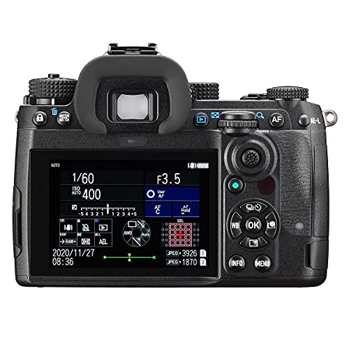 Pentax K-3 Mark III APS-C-Format DSLR Camera Body, Black with HD DA 16-50mm f/2.8 ED PLM AW Lens