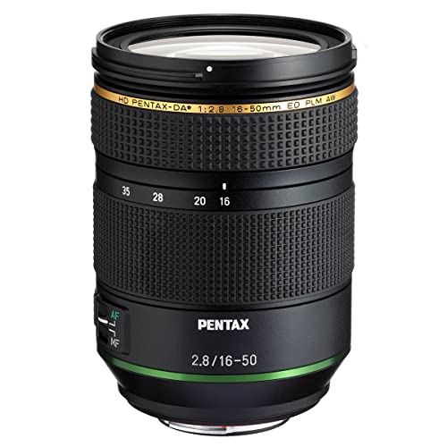 Pentax K-3 Mark III APS-C-Format DSLR Camera Body, Black with HD DA 16-50mm f/2.8 ED PLM AW Lens