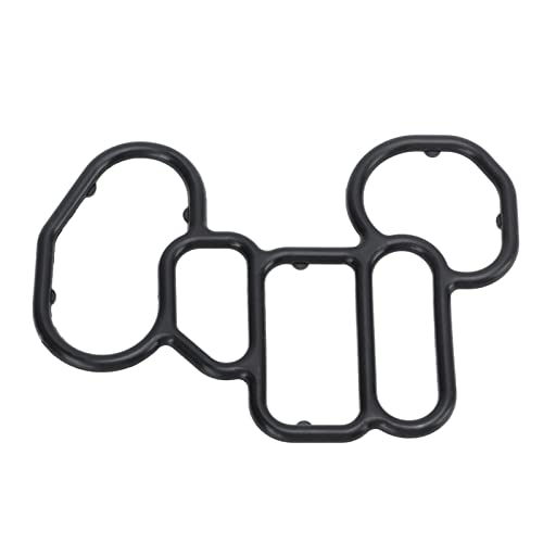 Engine Part, Oil Filter Housing Gasket Black Rubber Flexible Antiaging Wearproof 15302‑RDV‑J00 for Car