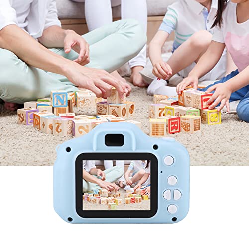 X2 Mini Portable 2.0 inch IPS Color Screen Children's Digital Camera 1080P Kid Camera X2 Mini Portable Toy Camera HD 1080P Camera (Blue)