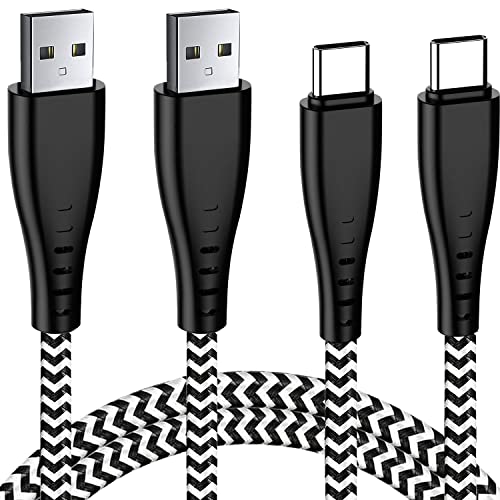 6FT 2Pack Charger Cord Charging Cable for Samsung Galaxy A51 A71 A52 A42 5G A21 S22 Note9 Note8 S9plus Note 8 9 10 A50 A70 A10E A20 A13,Pixel3 XL,T-Mobile REVVLRY+,USB Type C Fast Charge Phone Wire