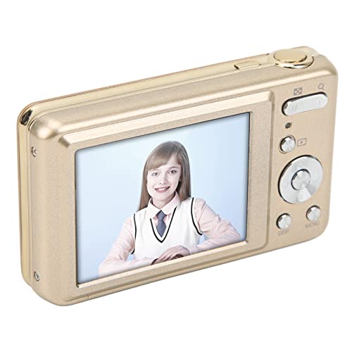Portable Digital Camera, 8X Optical Zoom Continuous Shooting 48MP Digital Camera Automatic White Balance for Beginners