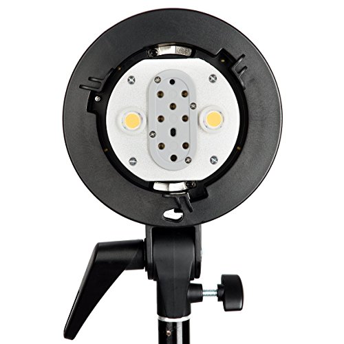 Godox AD-B2 Dual Power Twin Head Bowens Mount to Install 2 Godox AD200 or AD200 Pro Pocket Flash or Flashpoint eVOLV 200 TTL Modular Strobe Light Together to Achieve 400W Power Output