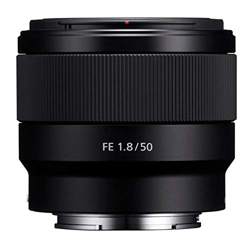 Sony Alpha a7R III A Full-Frame Mirrorless Camera Bundle with FE 50mm f/1.8 Lens Full-Frame E-Mount Lens, Rechargeable Battery (2-Pack) and Charger, SD Card, Camera Bag and Photo Software (6 Items)