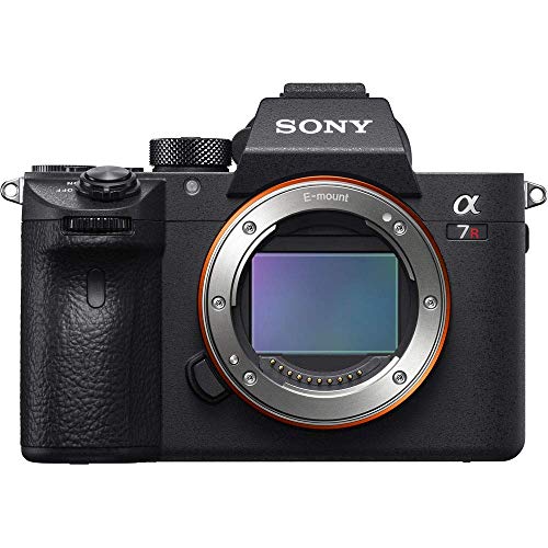 Sony Alpha a7R III Mirrorless Digital Camera (Body Only) (ILCE7RM3/B) + 64GB Memory Card + 2 x NP-FZ-100 Battery + Corel Photo Software + Case + Card Reader + LED Light + More (Renewed)