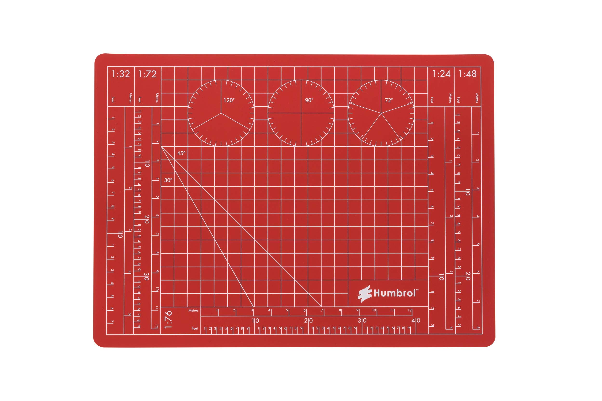 Airfix Modeler's A4 Cutting Mat, Red