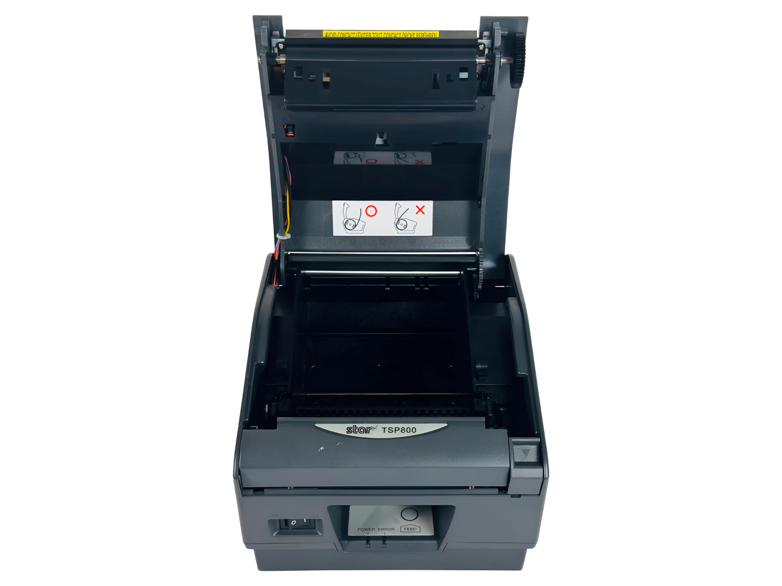 Star Micronics TSP800 Series Thermal Printer, Ethernet, Gray
