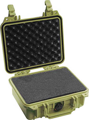 Pelican 1200 Case With Foam (OD Green)