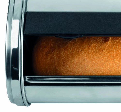 Brabantia 339585 Roll-Top Stainless-Steel Bread Box