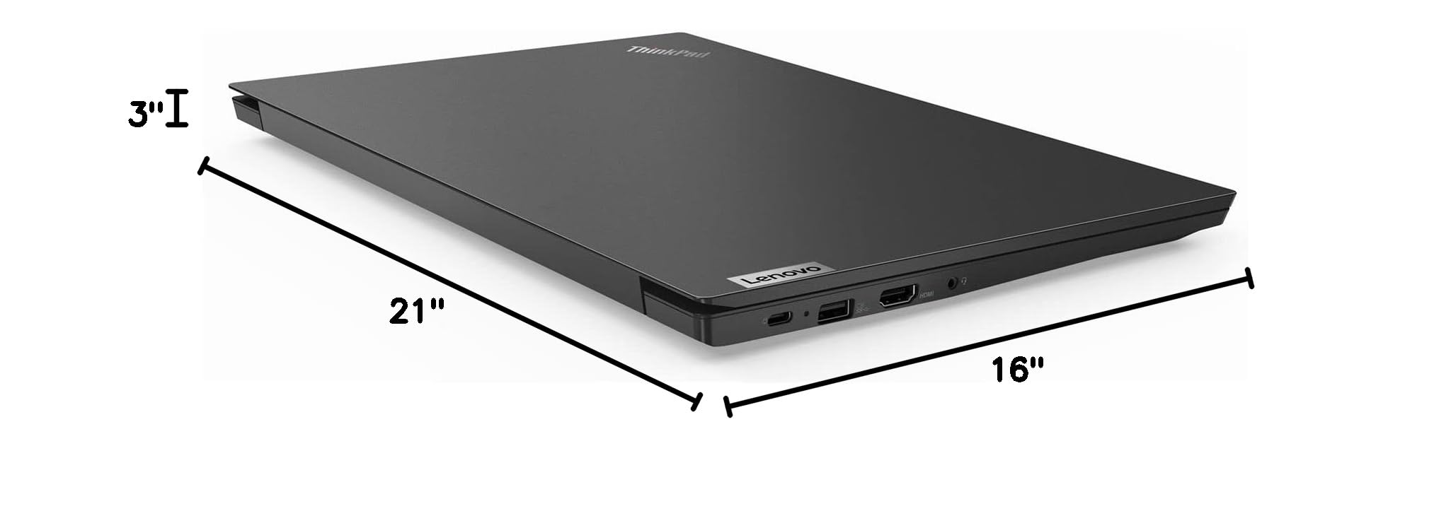 Lenovo ThinkPad E15 Gen 3 Business Laptop, 15.6" FHD IPS Anti-Glare Display, AMD Ryzen 7 5700U, 24GB RAM, 1TB NVMe PCIe SSD, HDMI, Webcam, WiFi 6, Camera Privacy Shutter, Windows 11 Pro
