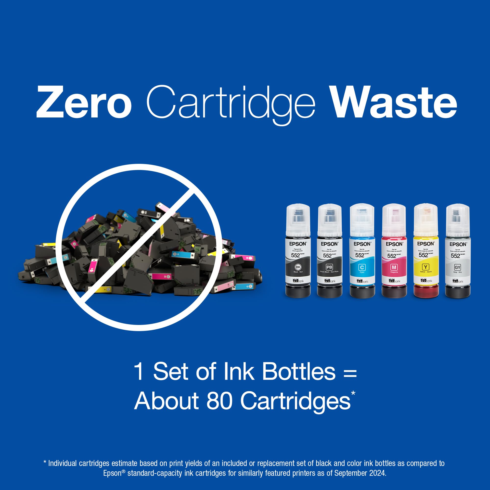Epson Claria ET Premium T552120 High Capacity Bottle Ink - Photo Black