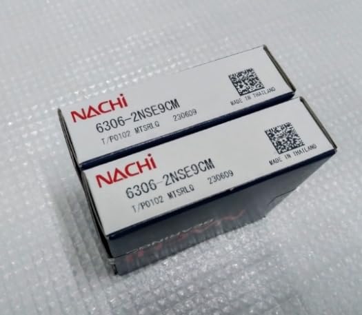 A double of NACHI 6306-2NSE9 Bearing 6306-2NSE Seals 6306-2RS Bearings 6306 RS Thailand