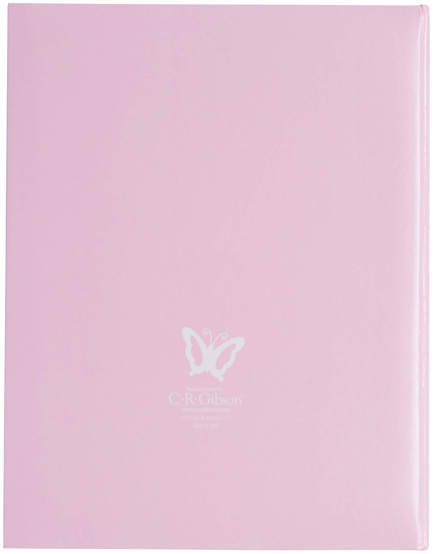 C.R. Gibson Pink and White 'Sweet Baby Girl' Bound First Five Years Baby Book, 64pgs, 10'' W x 11.75'' H