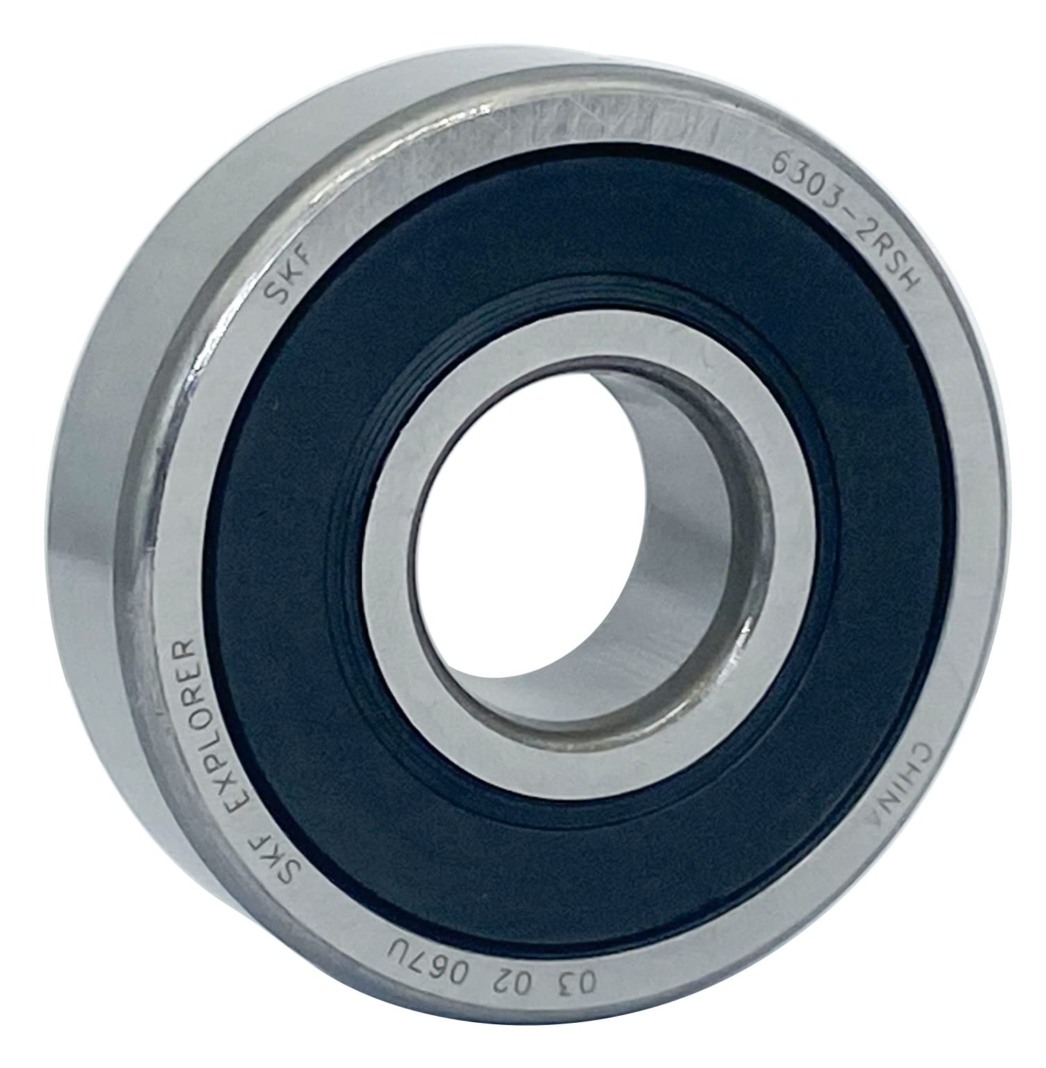 2PACK SKF 6303-2RSH 17X47X14MM Double Rubber Seal Bearings Deep Groove Ball Bearings