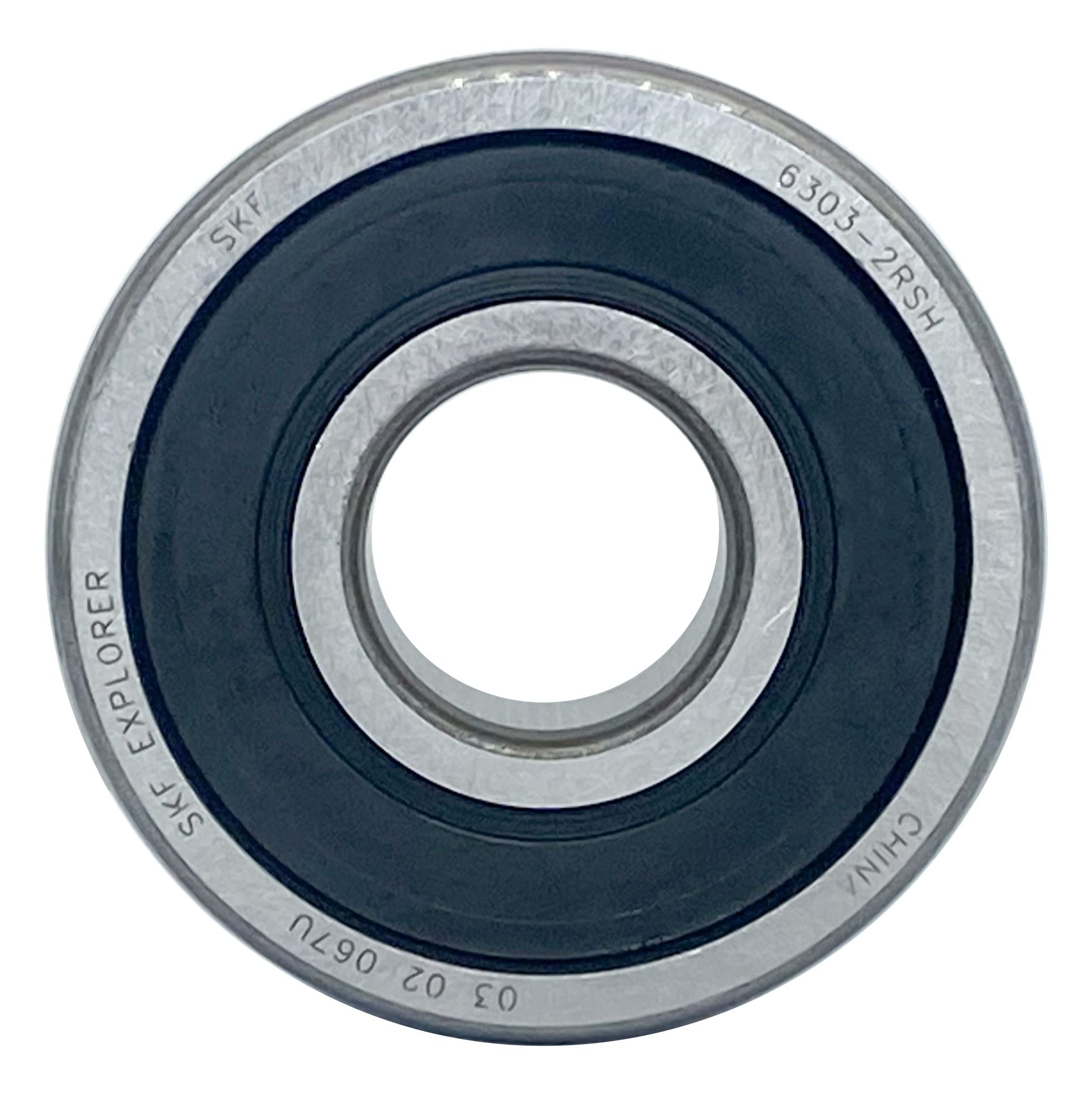 2PACK SKF 6303-2RSH 17X47X14MM Double Rubber Seal Bearings Deep Groove Ball Bearings