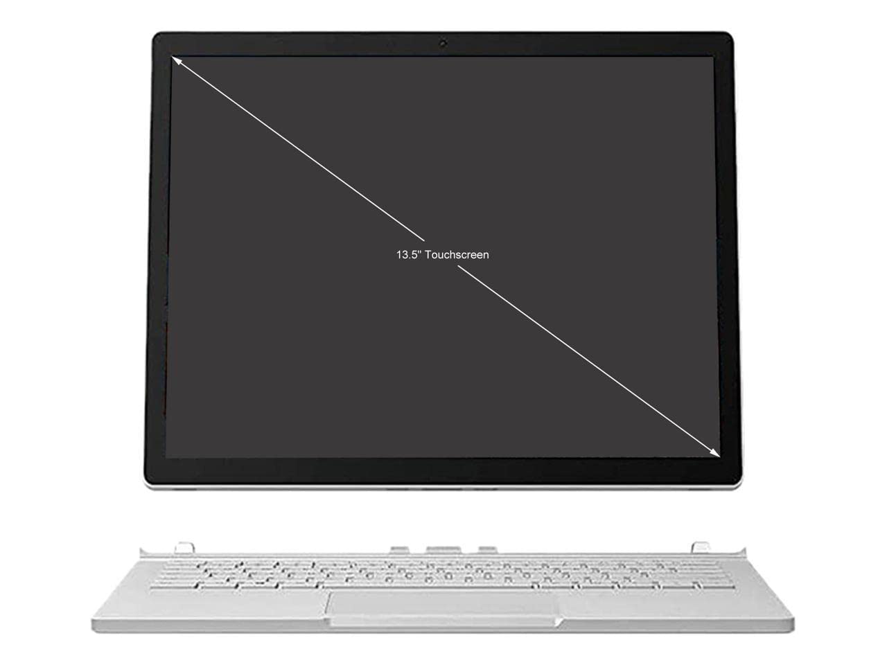 Microsoft Surface Book 3 Intel Core i7 10th Gen 1065G7 (1.30GHz) 16GB Memory 256 GB SSD NVIDIA GeForce GTX 1650 Max-Q 13.5" Touchscreen Detachable 2-in-1 Laptop Windows 10 Pro 64-bit (Renewed)