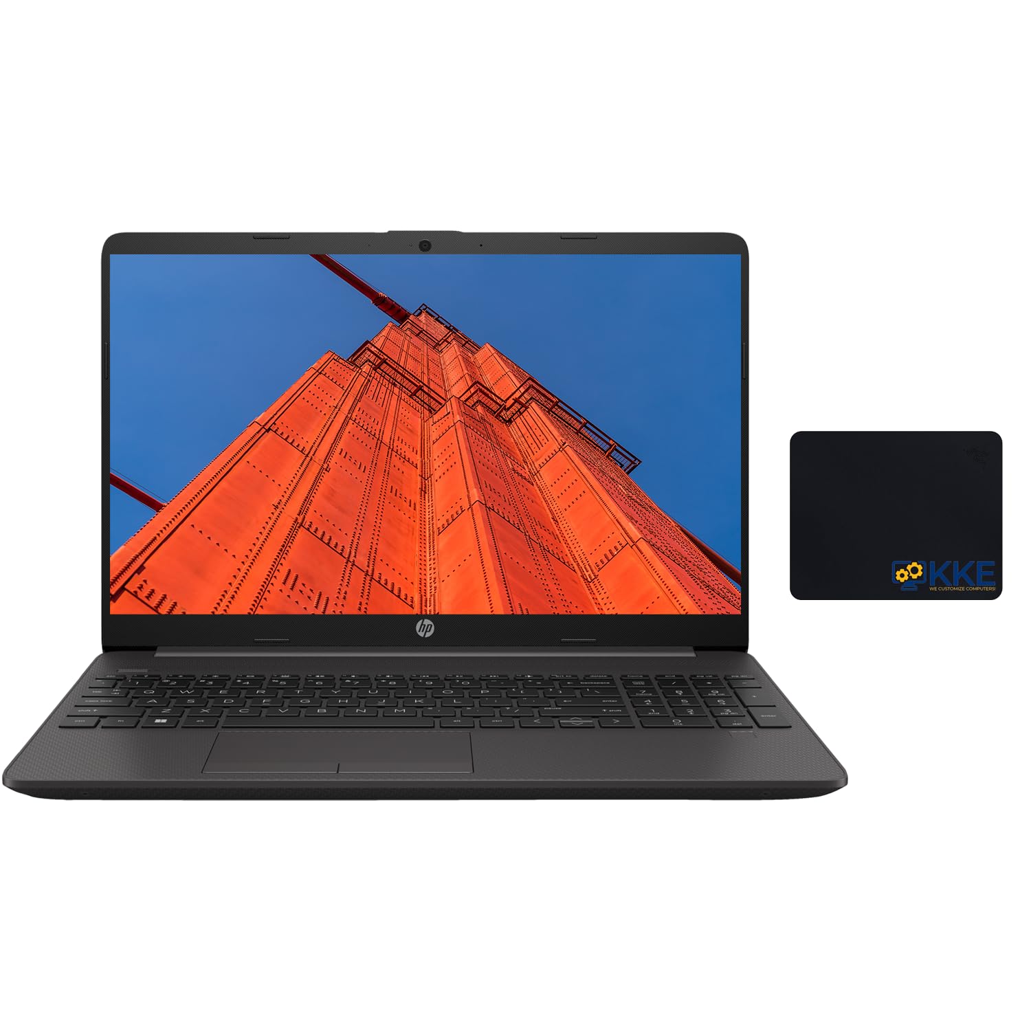 HP Notebook Laptop for Student and Business, 14" HD Screen, AMD Ryzen 3 3250U Processor, 16GB RAM, 256GB SSD, Webcam, Bluetooth, HDMI, Wi-Fi 5, Windows 11 Home, Natural Silver
