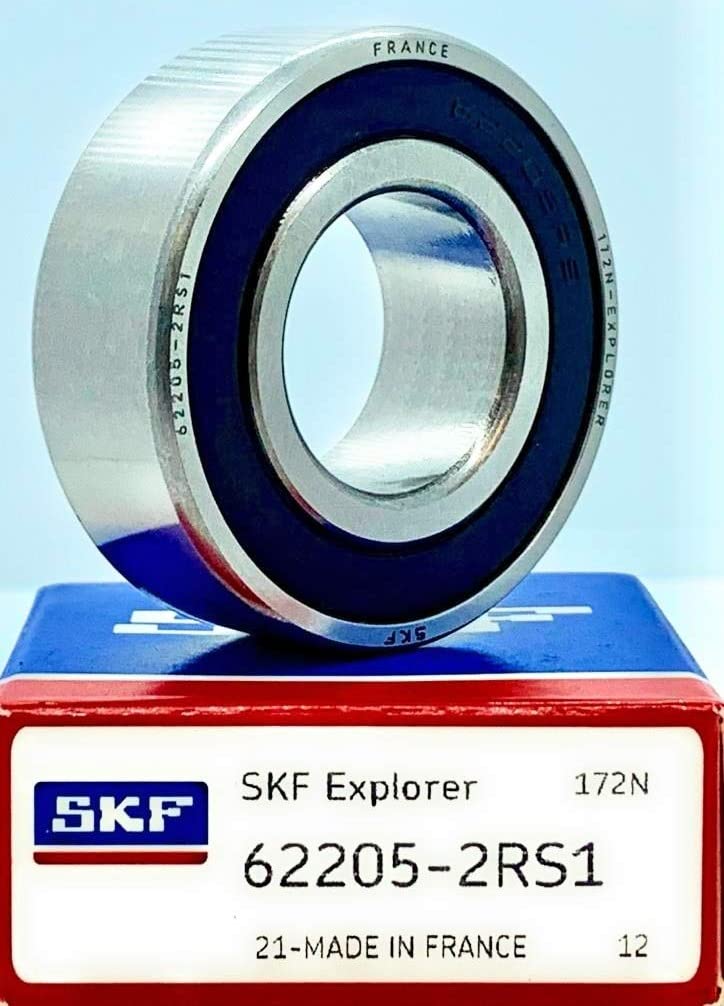 SKF Bearing 62205 2RS1 Size 25x52x18 100% Genuine
