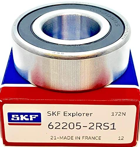SKF Bearing 62205 2RS1 Size 25x52x18 100% Genuine