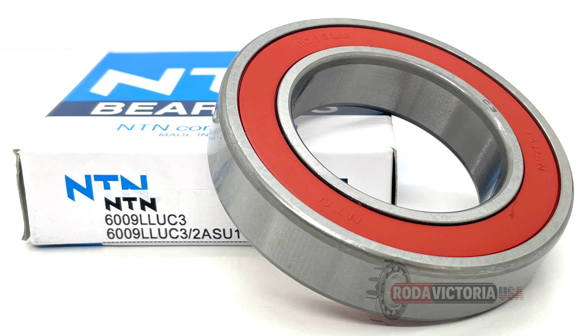 NTN 6009 LLU C3 Deep Groove Radial Ball Bearing 45x75x16mm 6009 RS 6009-2RS