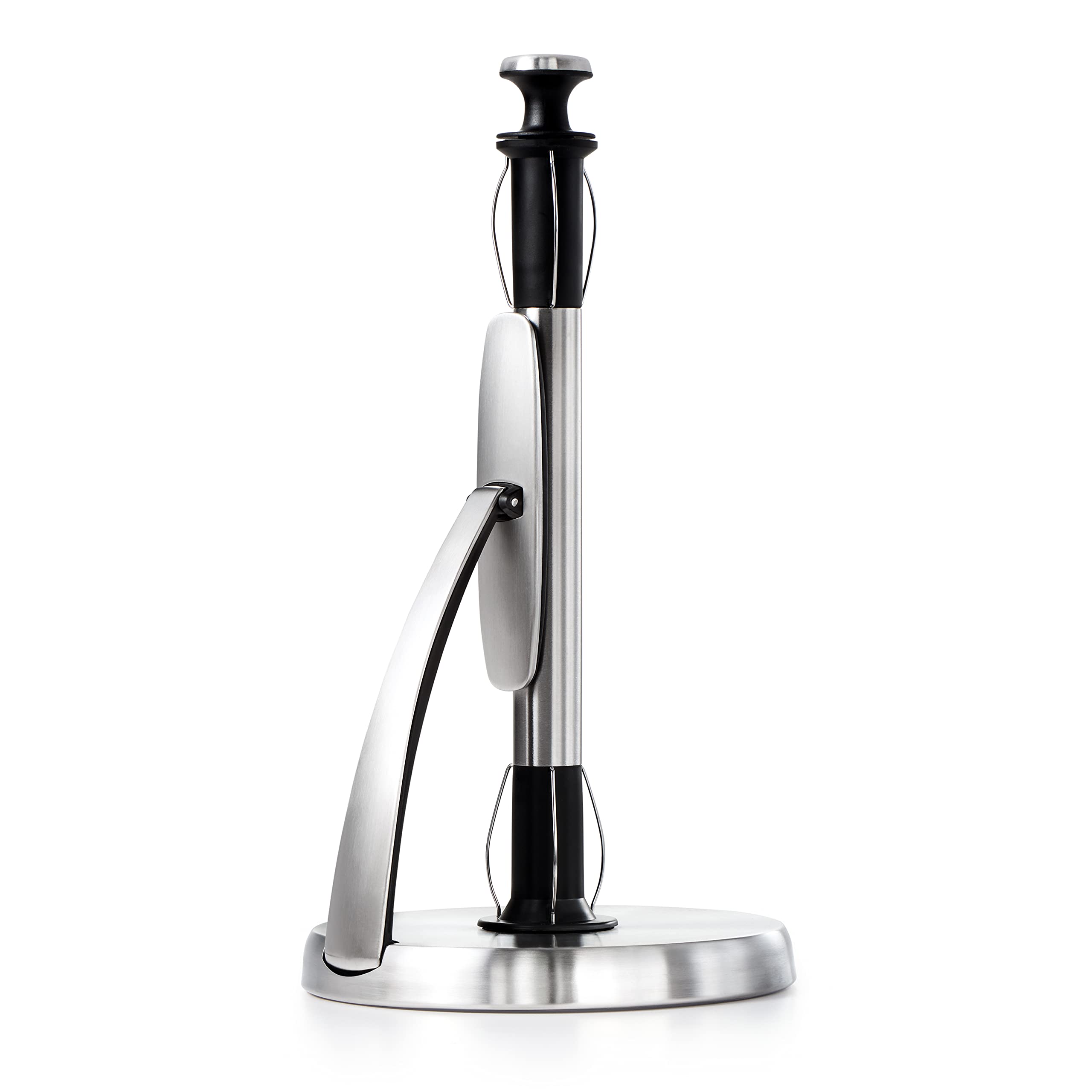 OXO Good Grips SimplyTear Paper Towel HolderĀ - Stainless Steel & Stainless Steel Good Grips Sinkware Caddy, One Size