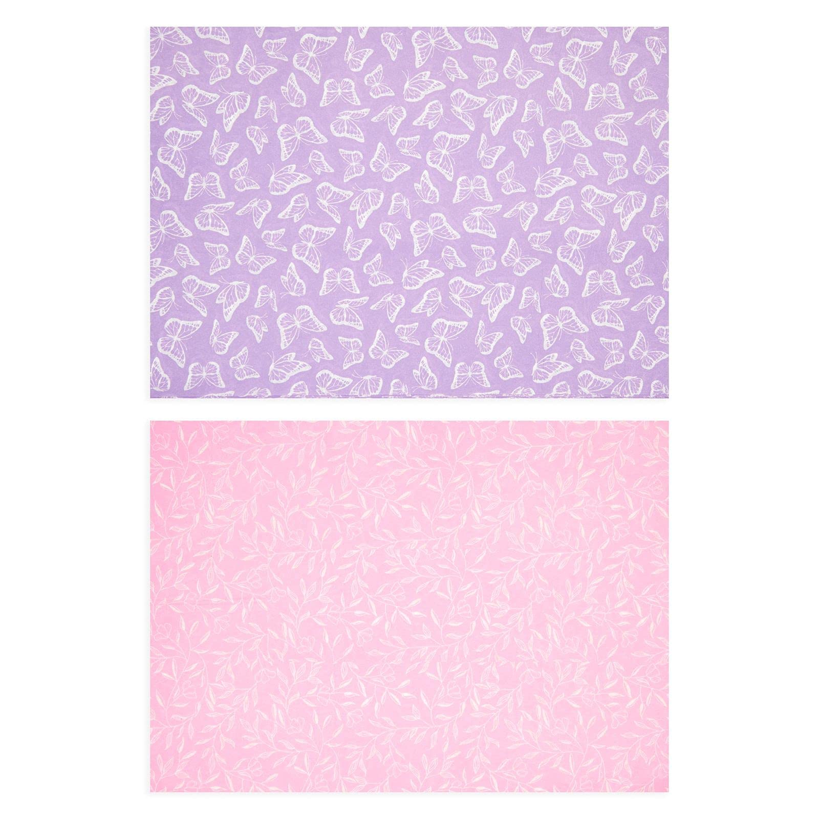Decorative Tissue Paper for Gift Wrapping, 6 Printed Patterns (14x20 in, 120 Sheets)