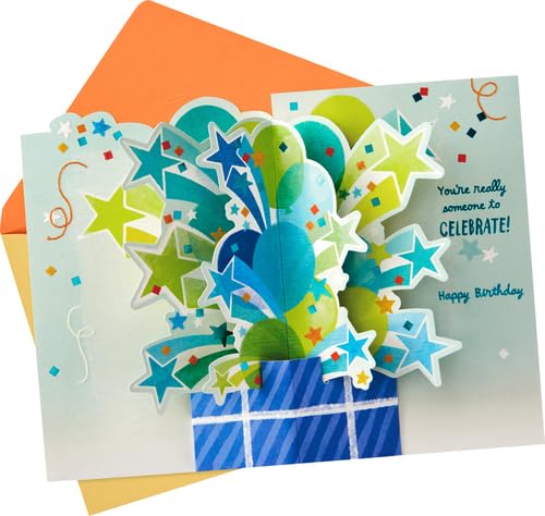 Hallmark Paper Wonder Pop Up Birthday Card (Someone to Celebrate)