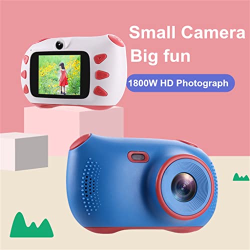 MEENE Cute Children's Photo Camera 2inch Display Kids Camera Toys for Kids Gift Video Camera Mini Screen (Color : Blue, Size : Standard)