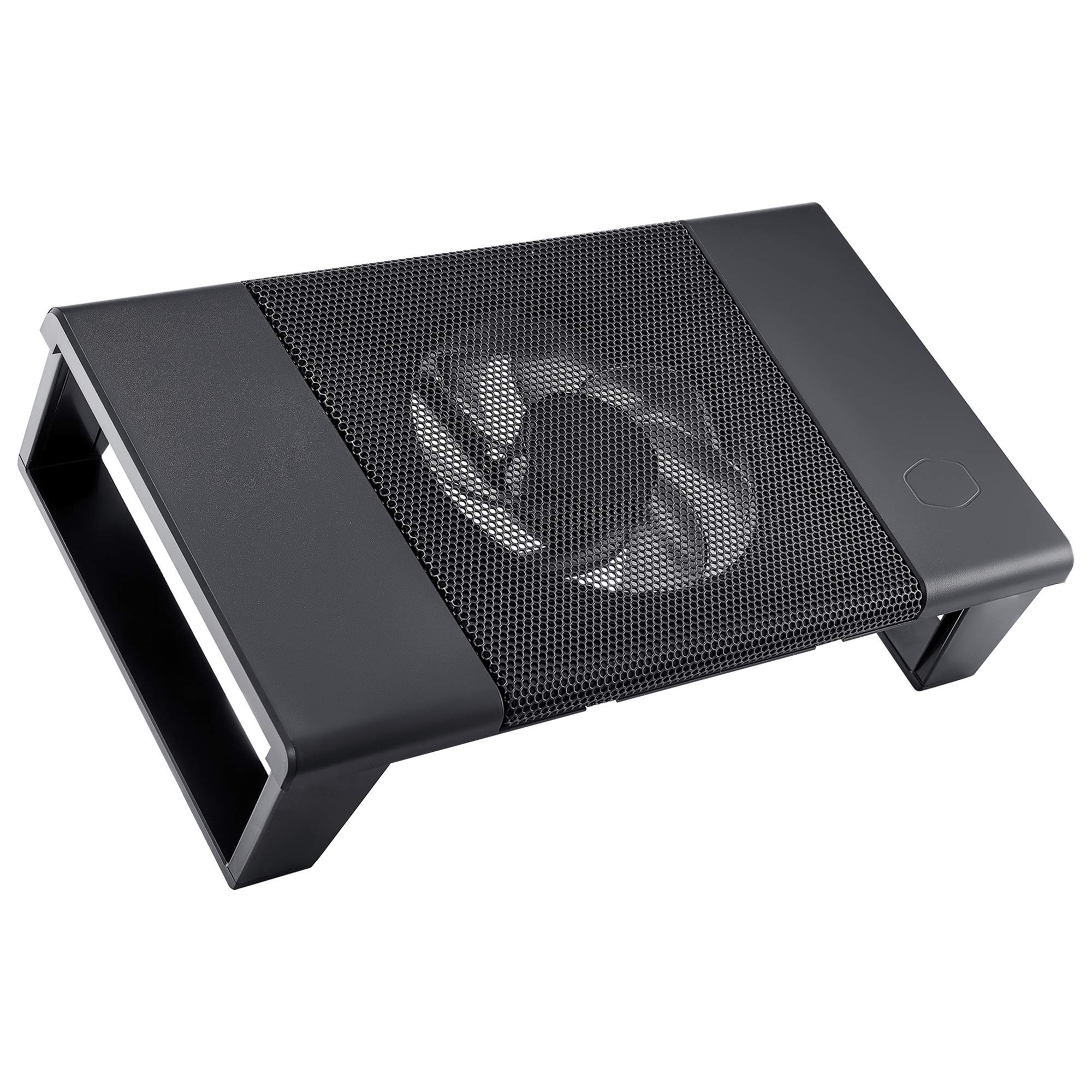 Cooler Master NotePal Connect Stand Network Devices Cooling Solution, Metal Mesh, SickleFlow 120 Reverse Edition Fan, and USB Connectivity