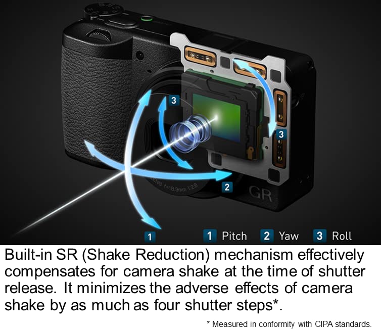 Ricoh GR IIIx Urban Edition, Metallic Gray Body with Navy Blue Ring, Digital Compact Camera with 24MP APS-C Size CMOS Sensor, 40mmF2.8 GR Lens (in The 35mm Format)
