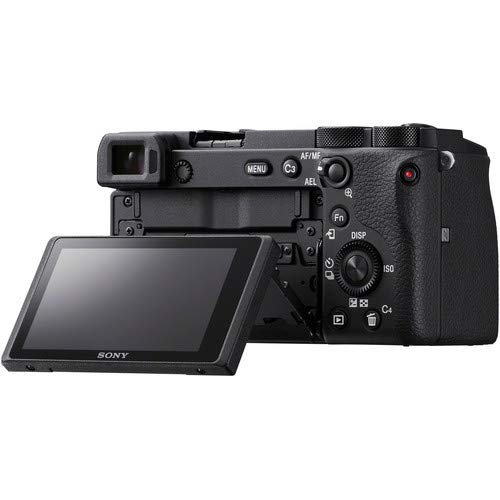 Sony Alpha a6600 Mirrorless Digital Camera with 18-135mm Lens with Deluxe Bundle: Includes β Sandisk Extreme Card, Spare NPFZ100 Battery, Charger for NPFZ100, and 12 inch Tripod