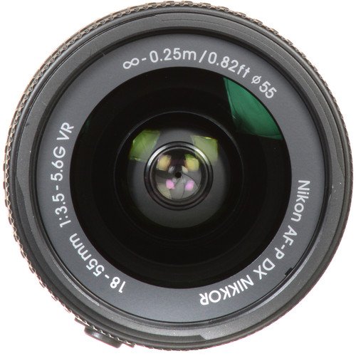 Nikon D5600 DSLR Camera with AF-P DX NIKKOR 18-55mm f/3.5-5.6G VR Lens + Basic Travel Kit (Renewed)