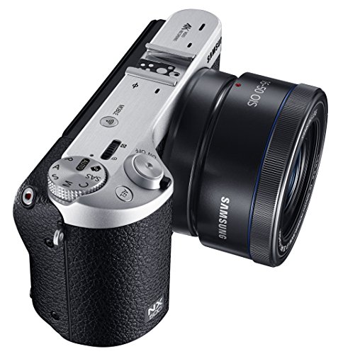 Samsung Electronics EV-NX500ZBMIUS NX500 28 MP Wireless Smart Compact System Camera with Included Kit Lens