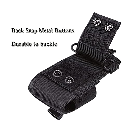 Two Way Radio Case Universal Pouch Bag Holster for GPS Kenwood Yaesu Icom Motorola Baofeng UV5R UV82 TYT UV5RA HYT 888S Retevis H777 Walkie Talkie Nylon Multi-Function