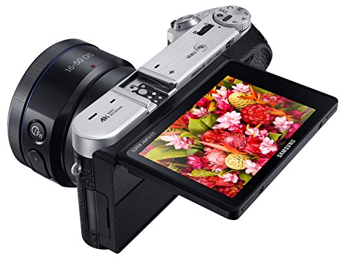 Samsung Electronics EV-NX500ZBMIUS NX500 28 MP Wireless Smart Compact System Camera with Included Kit Lens