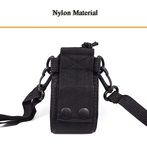 Two Way Radio Case Universal Pouch Bag Holster for GPS Kenwood Yaesu Icom Motorola Baofeng UV5R UV82 TYT UV5RA HYT 888S Retevis H777 Walkie Talkie Nylon Multi-Function