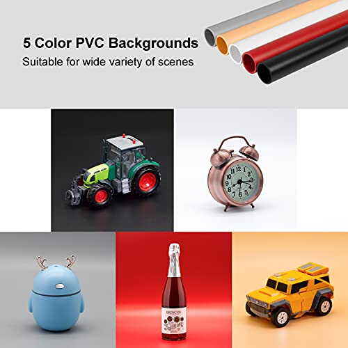 Finnhomy Professional Portable Photo Studio Photo Light Studio Photo Tent Light Box Table Top Photography Shooting Tent Box Lighting Kit, 16" x 16" Cube