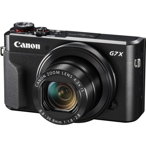 PowerShot G7 X Mark II 20.1MP 4.2X Optical Zoom Digital Camera + Expo Premium Accessories Bundle - International Version (No Warranty) (Renewed)