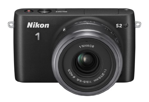 Nikon 1 S2 Digital Camera with 1 NIKKOR 11-27.5mm f/3.5-5.6 Lens (Black)