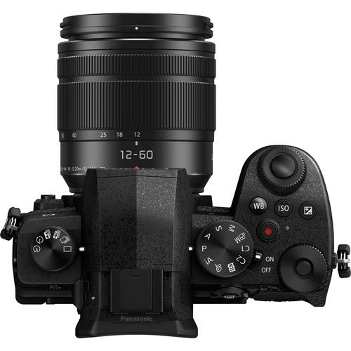 Panasonic Lumix DC-G95 Mirrorless Digital Camera with 12-60mm Lens & 420-800mm Telephoto Lens + 64GB Memory Card, Backpack, Flash, Editing Software Kit & More