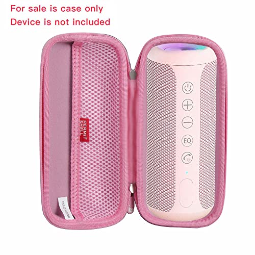 Hermitshell Hard Travel Case for Ortizan Portable Bluetooth Speaker IPX7 Waterproof Wireless Speaker (Pink)