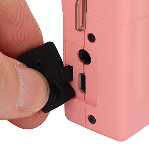 ASHATA 1080P FHD Micro Single Digital Camera 24MP 3 Inch TFT LCD Display 16X Digital Zoom Portable Mini Vlogging Camera Mirrorless Camera for Students, Teens, Kids(Pink)