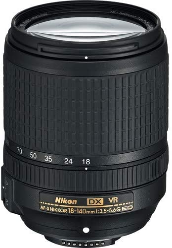 Nikon D7500 DSLR Camera with AF-S DX NIKKOR 18-140mm f/3.5-5.6G ED VR Lens + Nikon Gadget Bag & Accessory Bundle (Renewed)