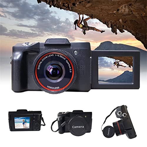 MEENE Digital Video Camera Full HD 1080P 16MP Recorder with Wide Angle Lens for YouTube Vlogging