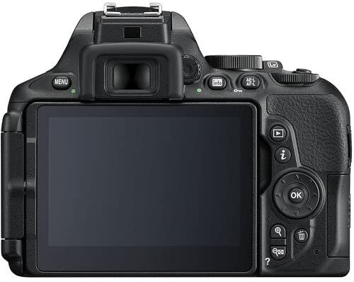Nikon D5600 24.2 MP DSLR Camera Video Kit with AF-P 18-55mm VR Lens & AF-P 70-300mm ED VR Lens + LED Light + 32GB Memory + Filters + Macros + Deluxe Bag + Professional Accessories (Renewed)