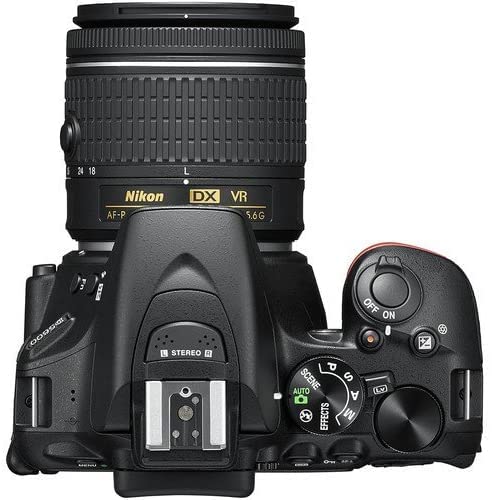 Nikon D5600 24.2 MP DSLR Camera Video Kit with AF-P 18-55mm VR Lens & AF-P 70-300mm ED VR Lens + LED Light + 32GB Memory + Filters + Macros + Deluxe Bag + Professional Accessories (Renewed)