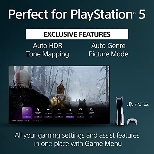 Sony OLED 83 inch BRAVIA XR A80L Series 4K Ultra HD TV with PlayStation 5 Console