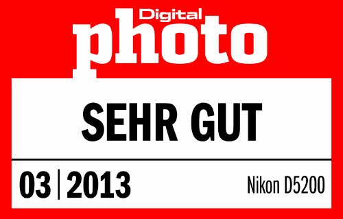 Nikon D5200 Digital SLR Camera Body Only - Black (24.1MP) 3 inch LCD