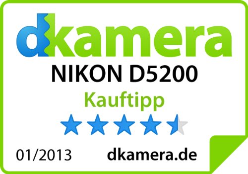 Nikon D5200 Digital SLR Camera Body Only - Black (24.1MP) 3 inch LCD